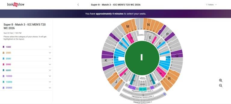 IND vs SA T20 WC Super 8 Match 3 Tickets Prices & Availability