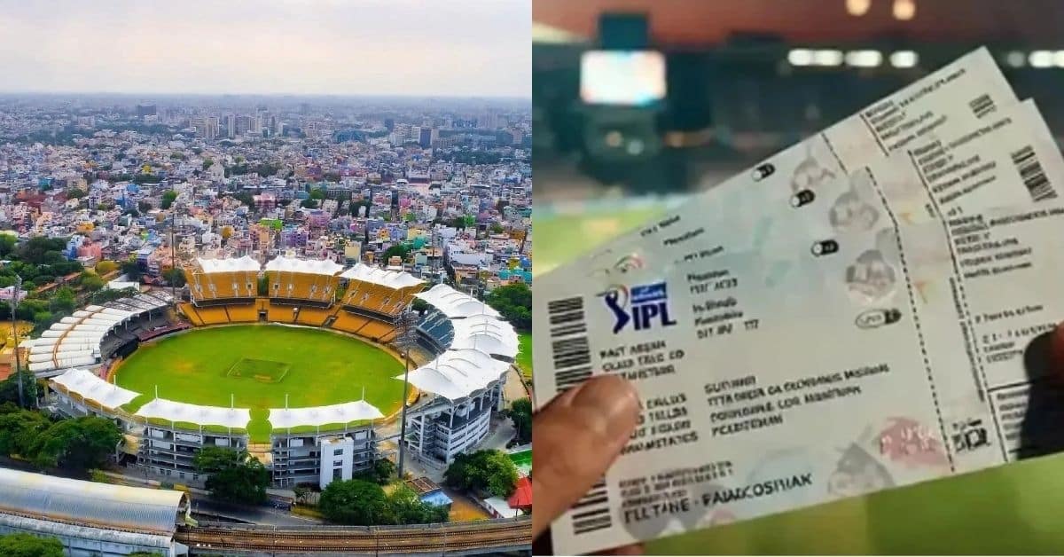 MA Chidambaram Stadium IPL 2026 Tickets: Prices & Booking Info