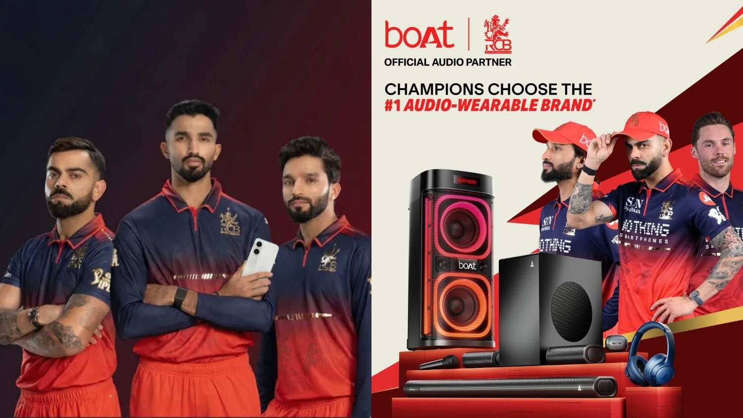 boAt Extends Deal with Royal Challengers Bengaluru for IPL 2026
