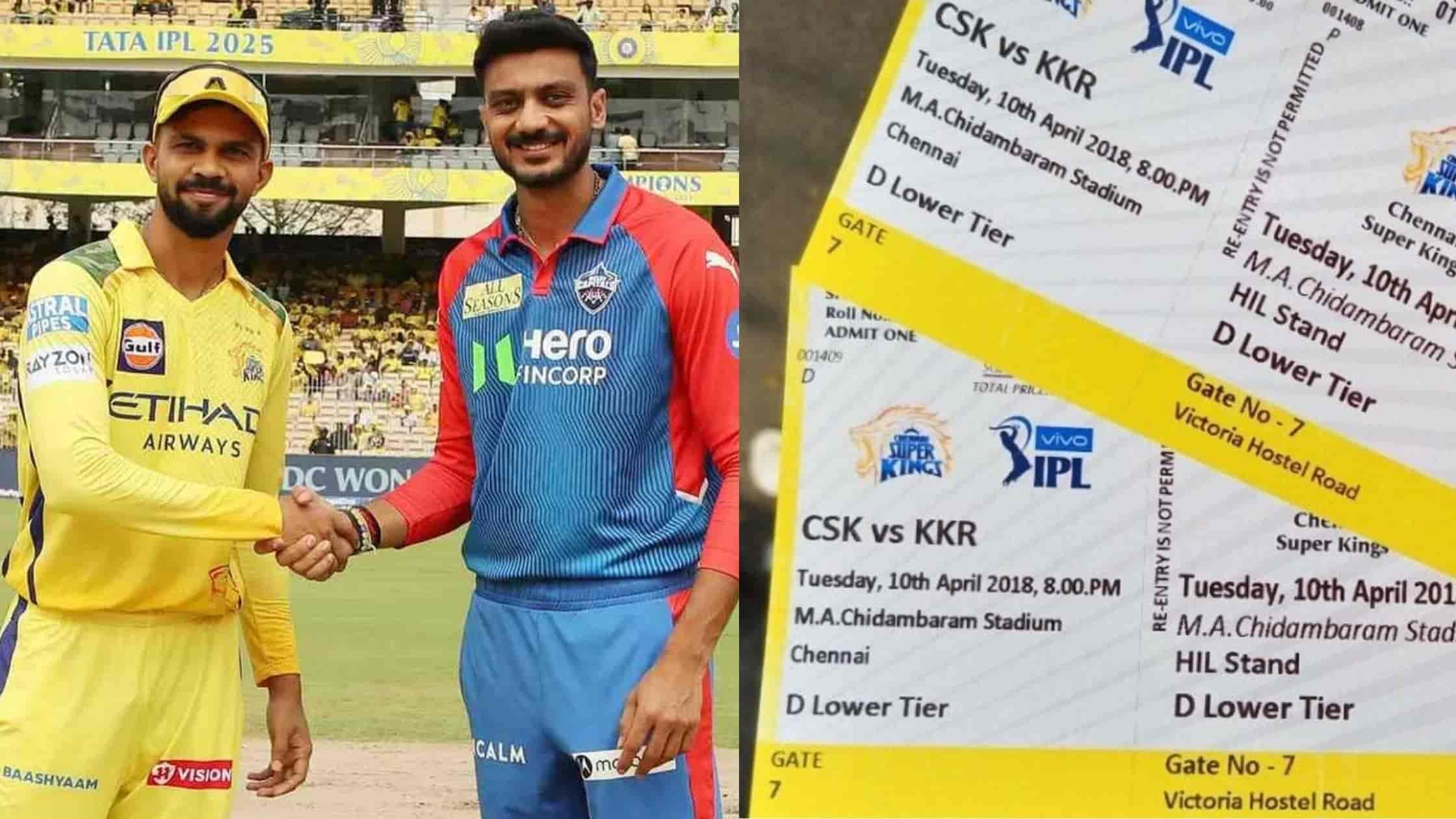CSK vs DC IPL 2026 Match 18 Tickets: Prices & Booking Guide