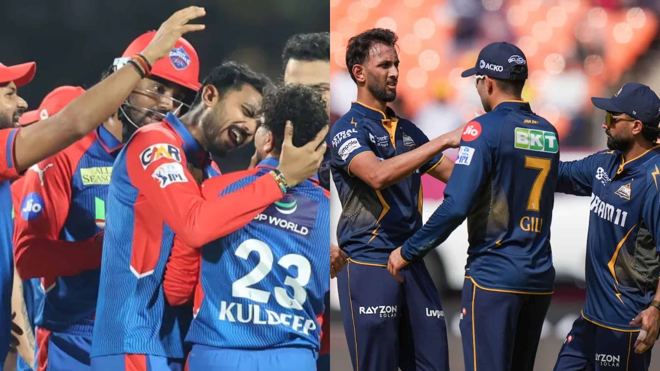DC vs GT Head To Head Records In IPL (2026 Stats)