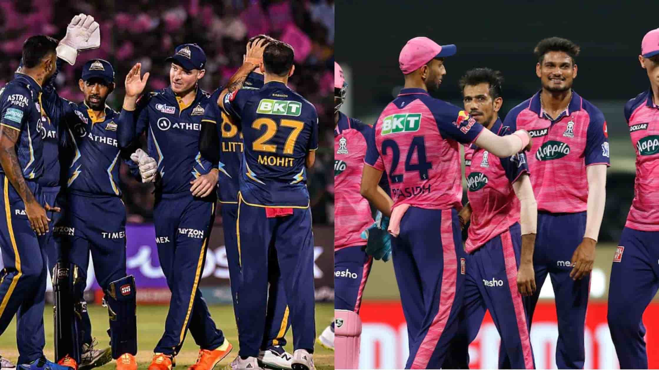 GT vs RR Head To Head Records In IPL (2026 Updated)