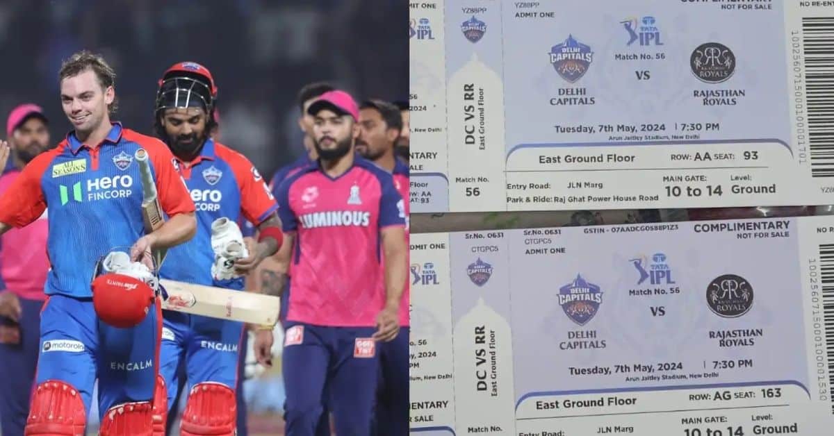 RR vs DC IPL 2026 Match 43 Tickets: Prices & Booking Details