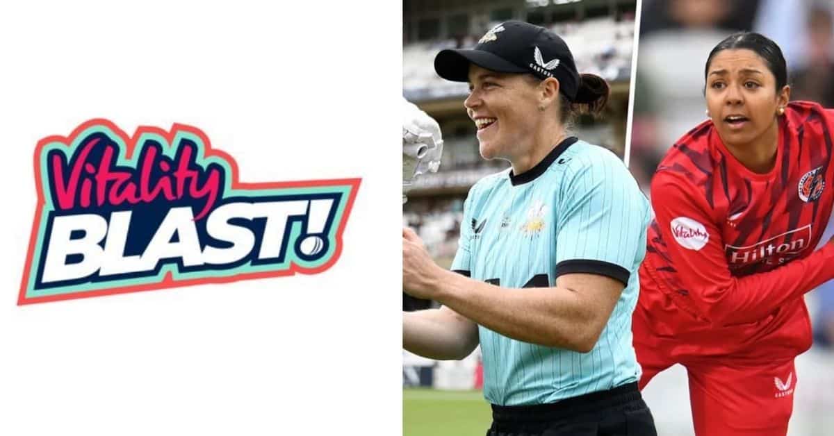 Women's T20 Blast 2026 Points Table: Live Standings (10 June)